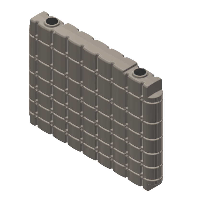Aqua Tank Urban 1,000L | Turfrey Slimline Water Tanks NZ – Turfrey.co.nz