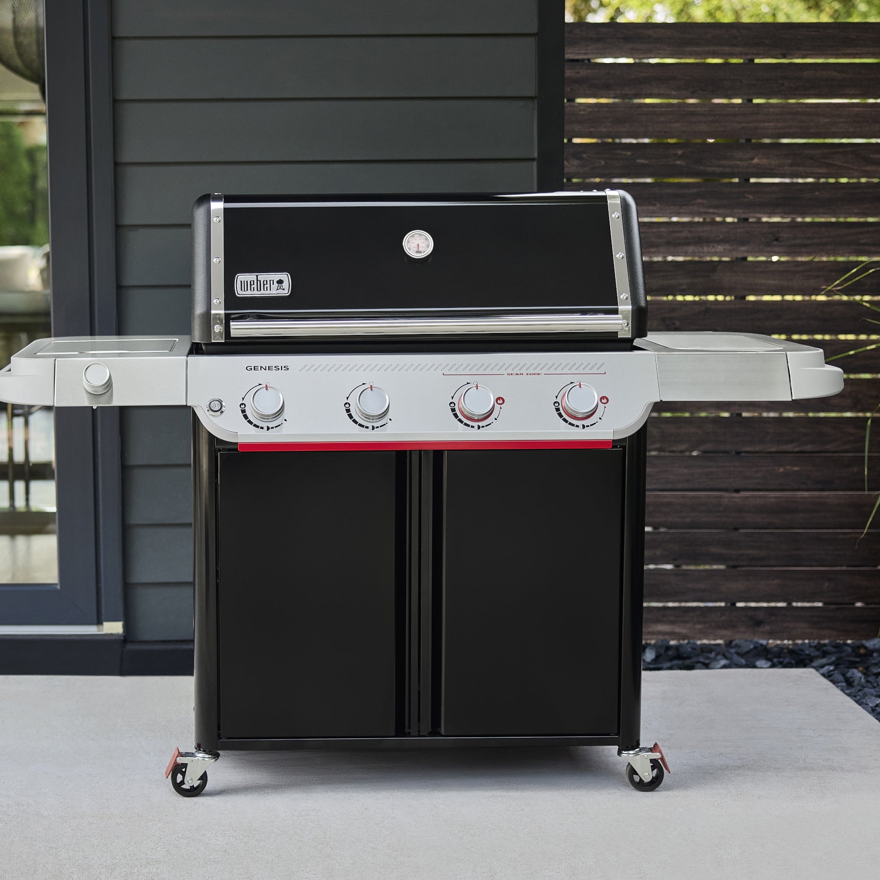 Weber Genesis E-435 Black ULPG | Turfrey BBQs NZ – Turfrey.co.nz