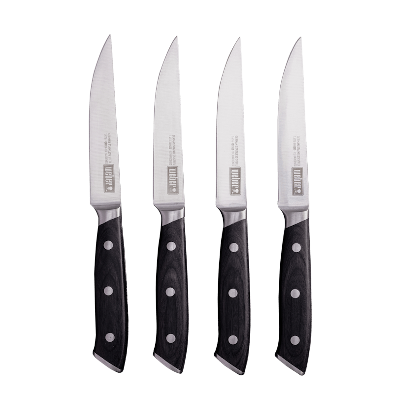 Weber 4p Steak Knife Set – Turfrey.co.nz