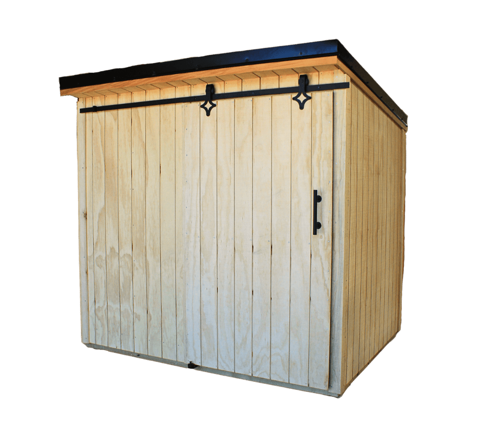 Wood Shed 2.4m x 1.8m - Kitset – Turfrey.co.nz