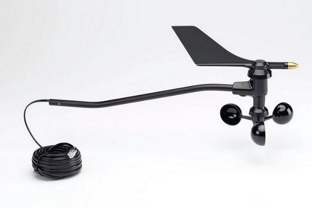 Anemometer with straight mounting arm (older style) – Turfrey.co.nz