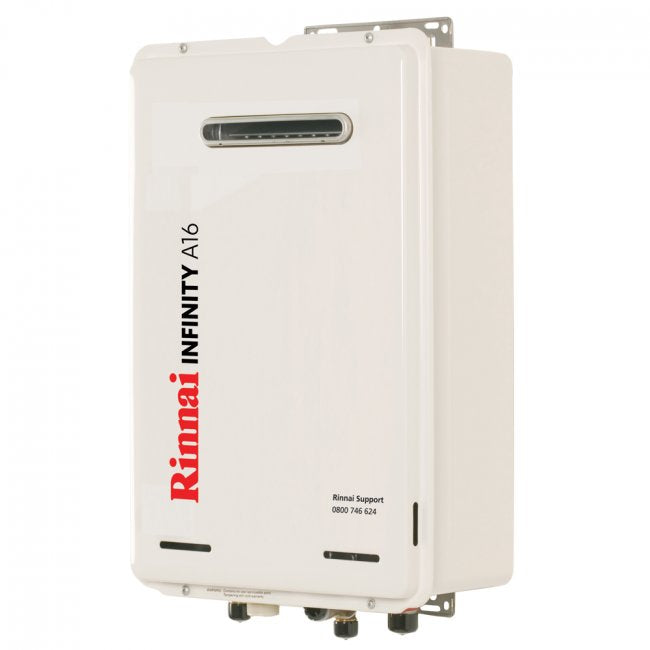 Rinnai Infinity A16 Continuous Flow Gas Hot Water – Turfrey.co.nz