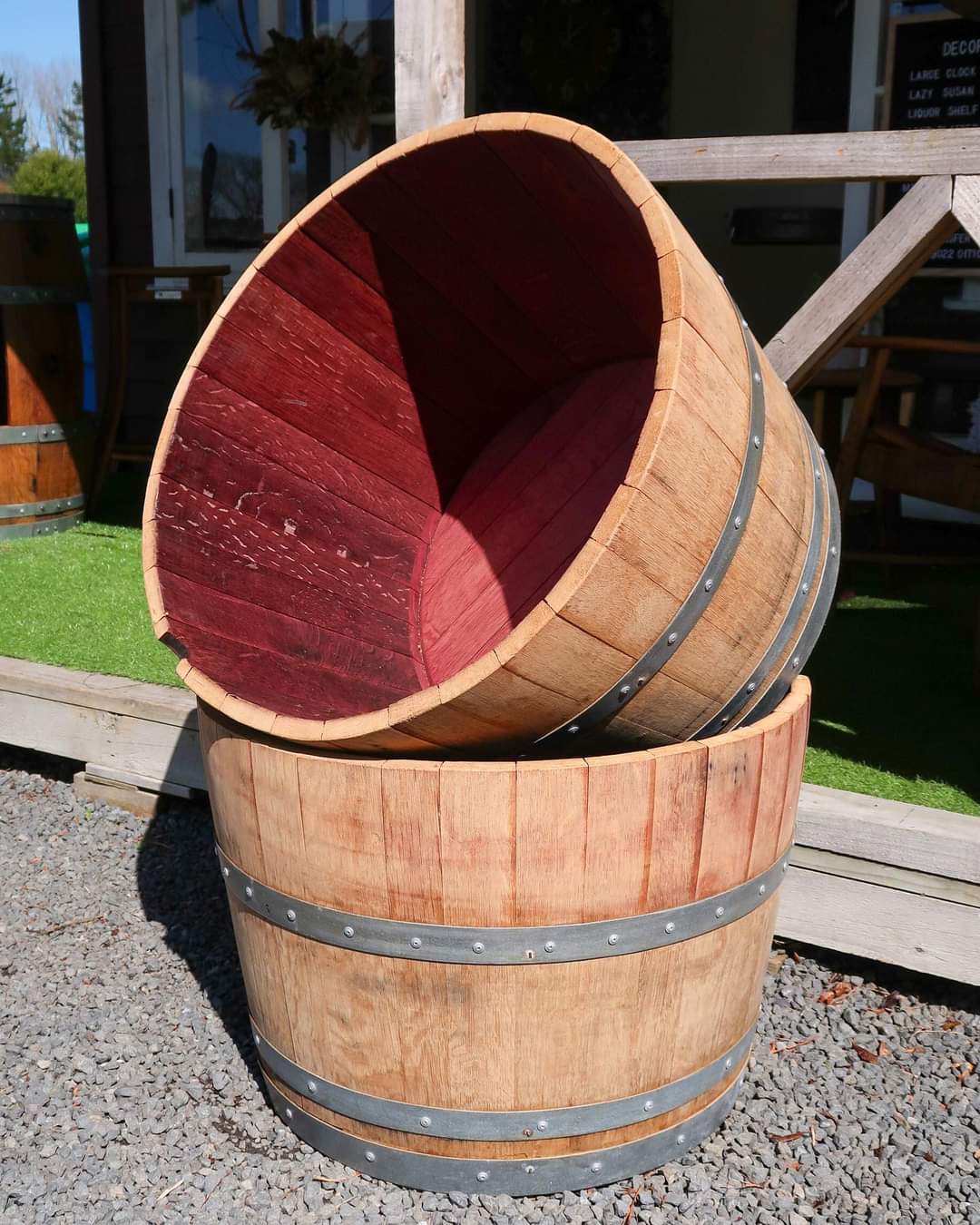 Kiwi Az Half Barrel – Turfrey.co.nz