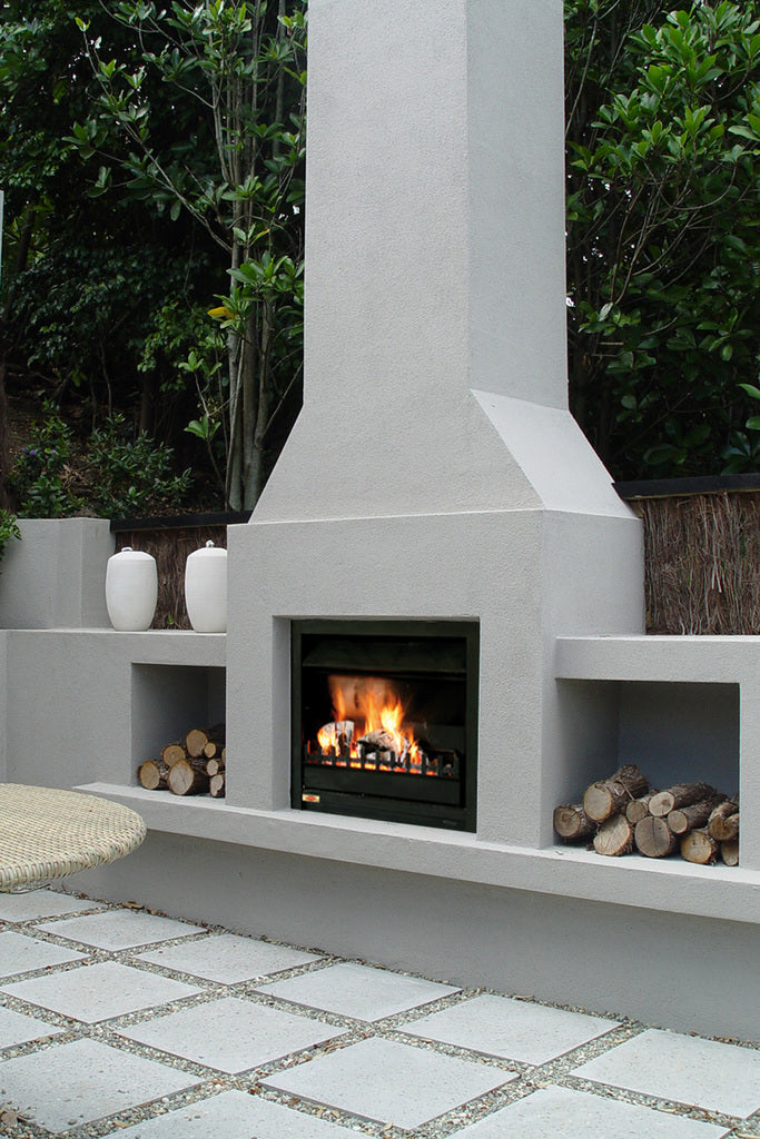Jetmaster 1200 Alfresco Wood Fire & Flue Package – Turfrey.co.nz