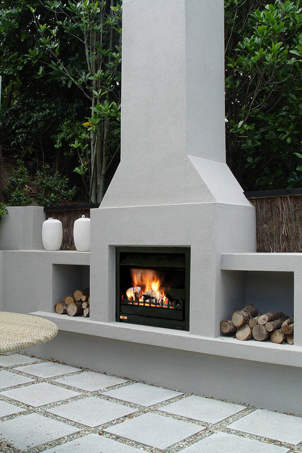 Jetmaster 1200 Alfresco Wood Fire & Flue Package – Turfrey.co.nz