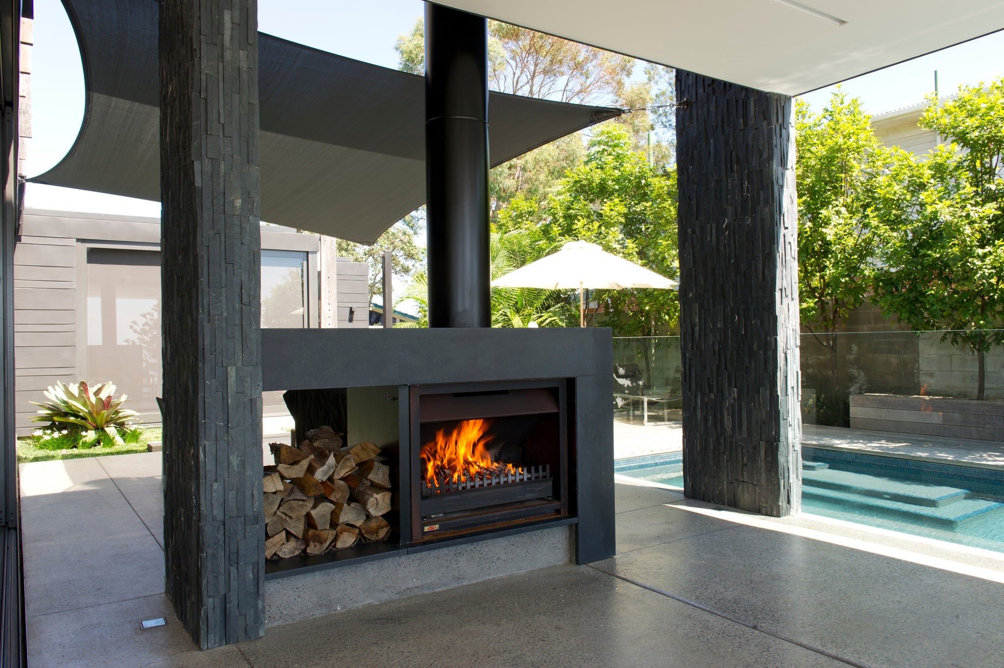 Jetmaster 850 Alfresco Fire & Flue Package – Turfrey.co.nz