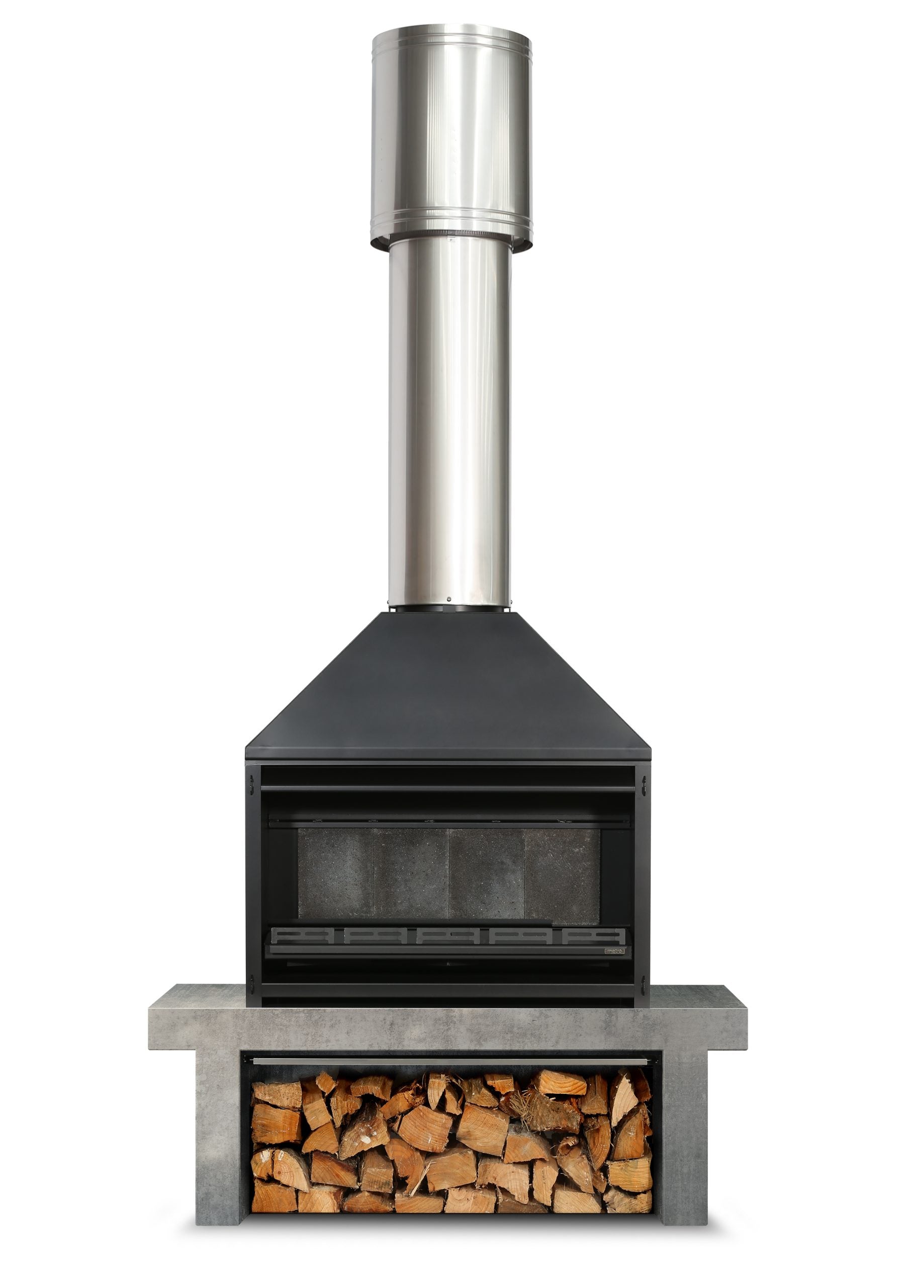 Metro Outdoor 1200 Fire & Flue System – Turfrey.co.nz