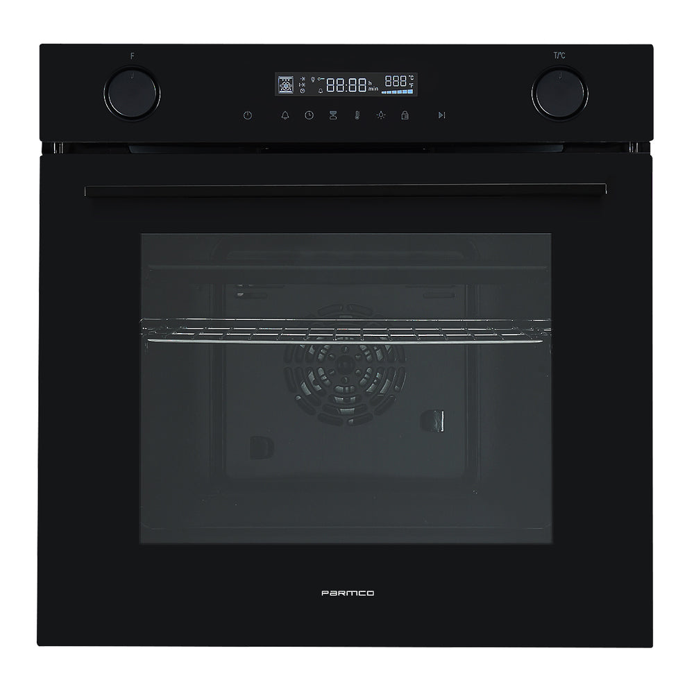 Parmco Oven Series 3 600mm Black 14 Function | Turfrey – Turfrey.co.nz