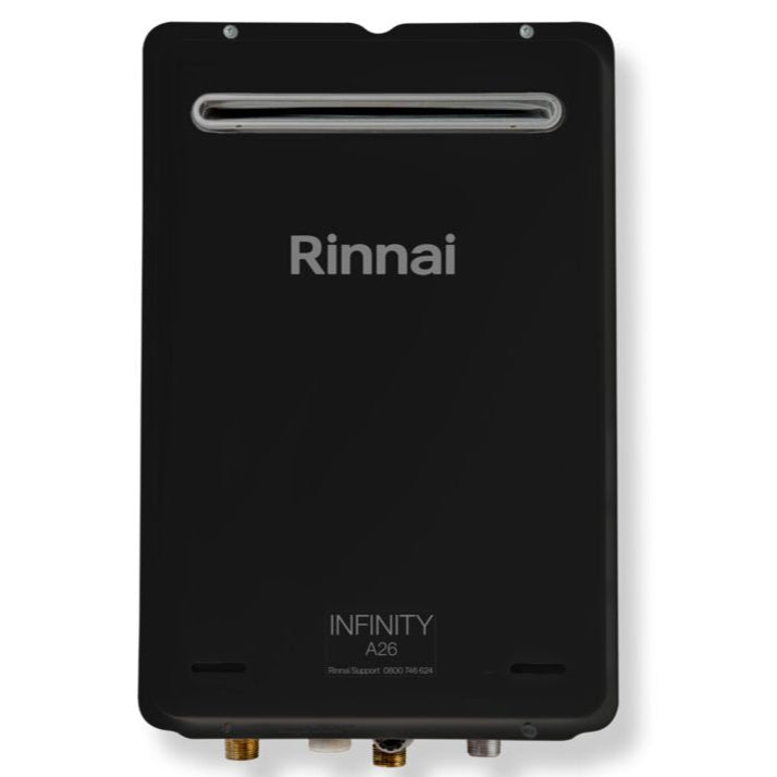 Rinnai A26 LPG Graphite | Turfrey Gas Water Heaters NZ – Turfrey.co.nz