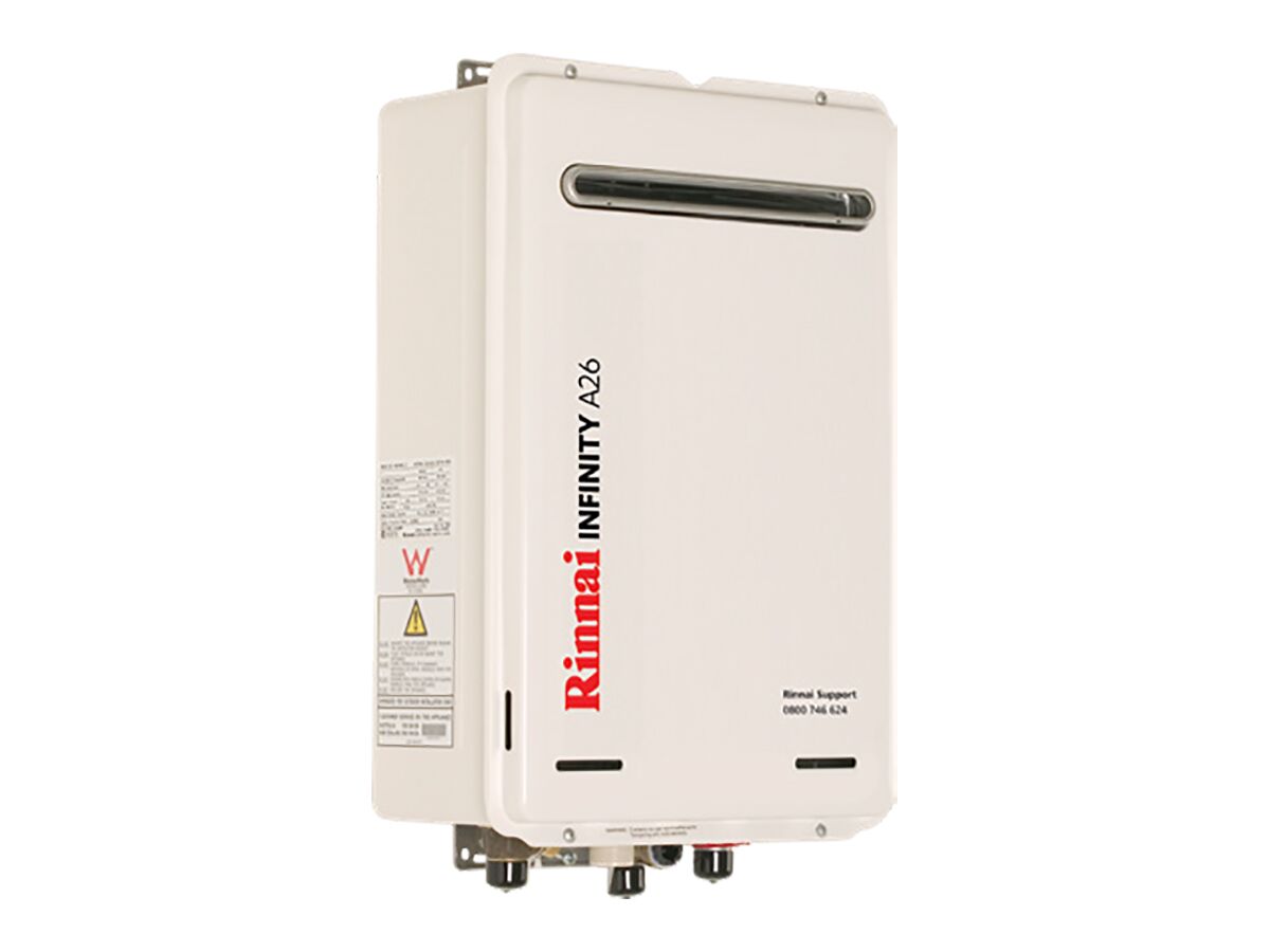 Rinnai Infinity A26 LPG Continuous Flow Unit | Turfrey NZ – Turfrey.co.nz