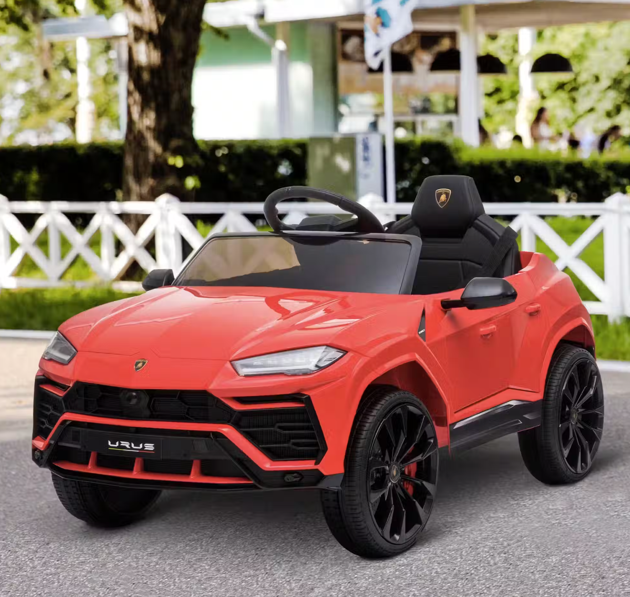 Ride On Lamborghini Urus 12V Red | Turfrey Kids Cars NZ – Turfrey.co.nz