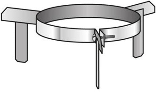Flue Pipe Spacer Bracket - Stainless Steel – Turfrey.co.nz