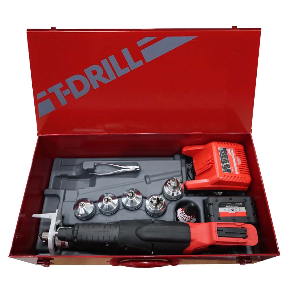 T-Drill T-65B Battery Branch Forming Kit 1/2-2inch – Turfrey.co.nz