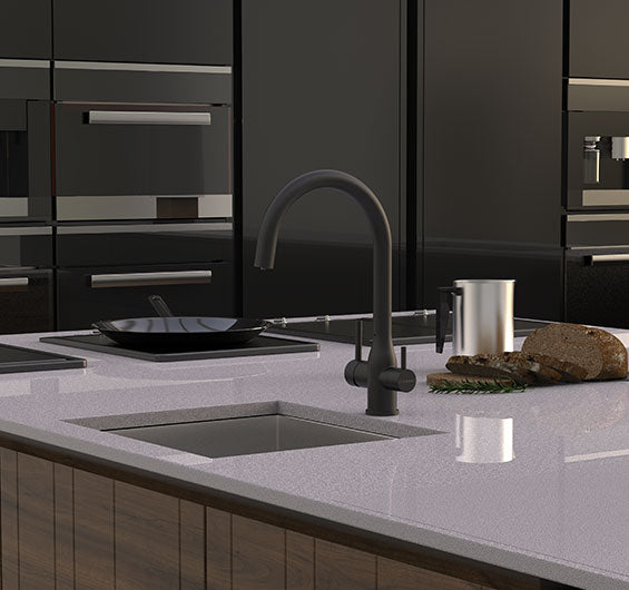 Puretec TRIPLA Elite 3in1 Gooseneck Mixer Tap - Stainless Steel ...