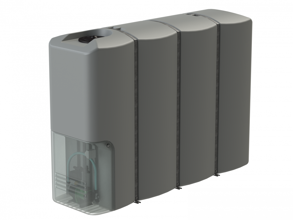 Promax Slimline Water Tank & Pump 5,000 Ltr – Turfrey.co.nz