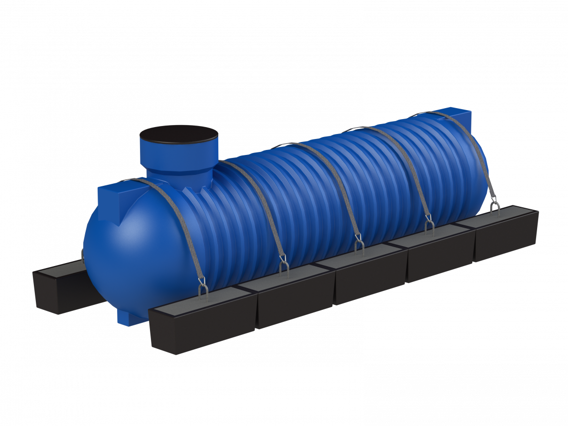 XPRESS Underground Uplift Restraint Kit 1.2m dia - Per 1000L (pair ...