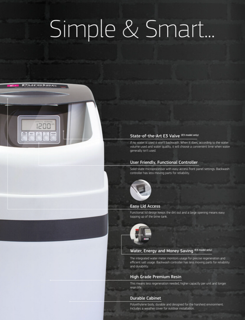 Puretec Softrol SOL40-E3 Water Softening Filter System – Turfrey.co.nz