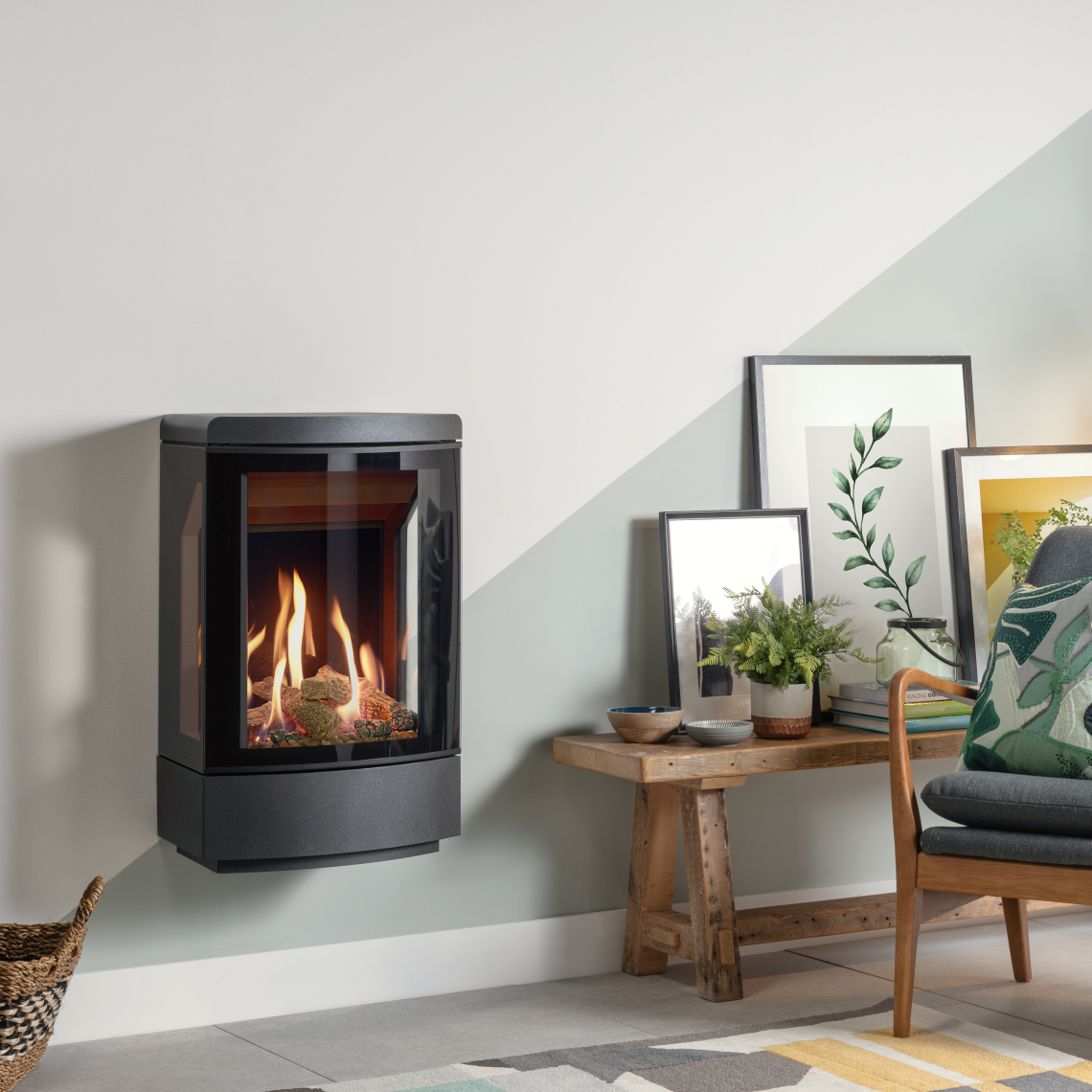 Gazco Loft Wall Mounted Kit | Turfrey Gas Fires NZ – Turfrey.co.nz