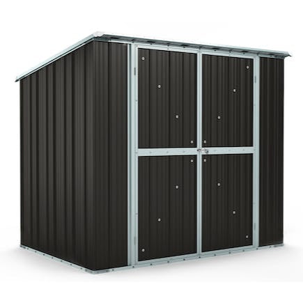Garden Shed 2.31m x 1.55m x 2.02m Ironsand | Turfrey Sheds NZk ...