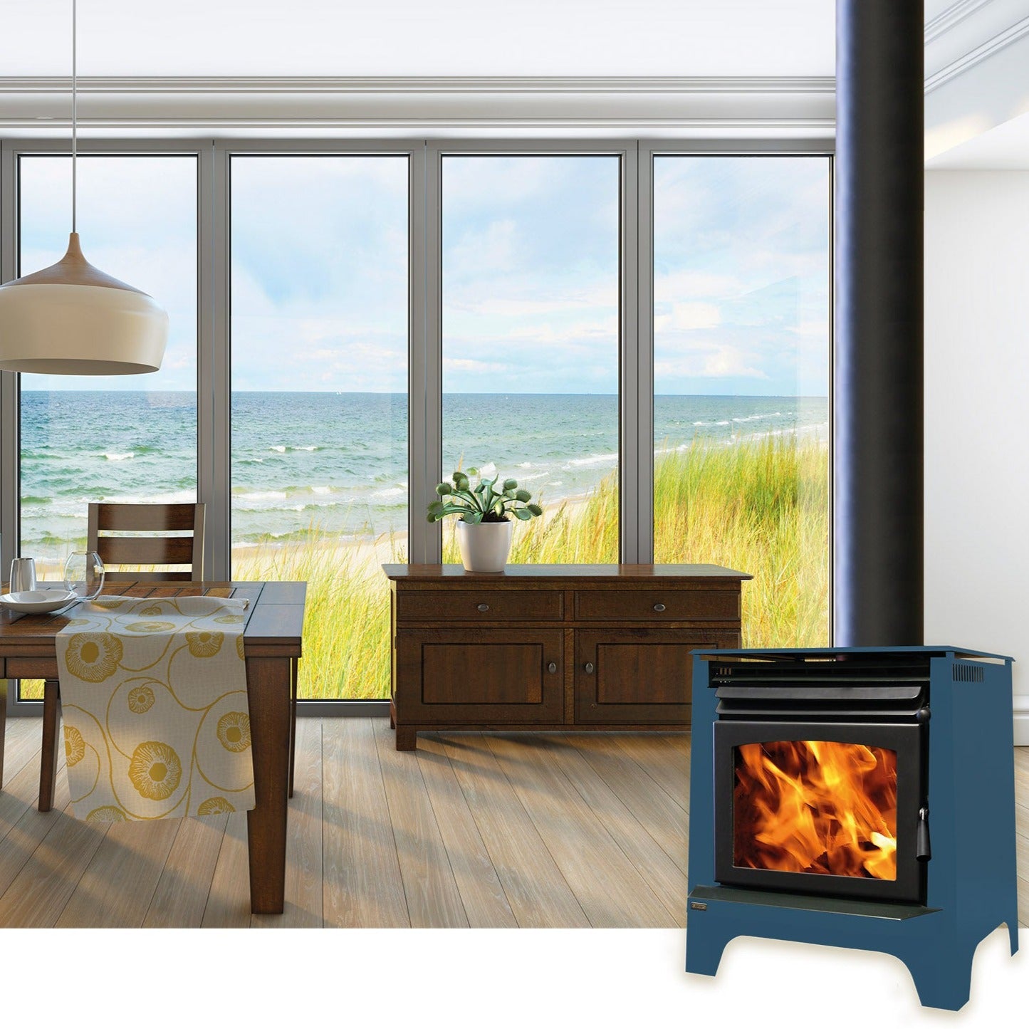 Ethos Phoenix Wood Fire | Turfrey Wood Fires NZ – Turfrey.co.nz