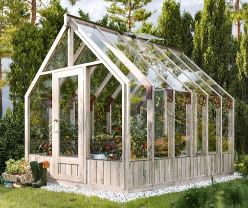 Glasshouse Emilia 2.4m x 3.6m | Turfrey Sheds & Cabins NZ – Turfrey.co.nz